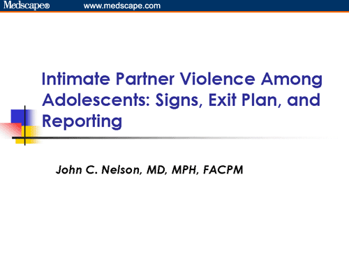 Telltale Signs of Intimate Partner Violence Among Adolescents ...