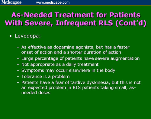Restless Legs Syndrome: Impact, Recognition, and Management