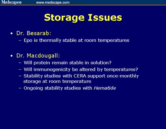 Anemia in Chronic Kidney Disease: Impact of Emerging Agents