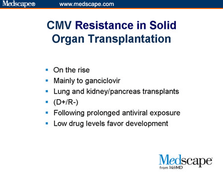 Cytomegalovirus Disease in Solid Organ and Stem Cell Transplantation
