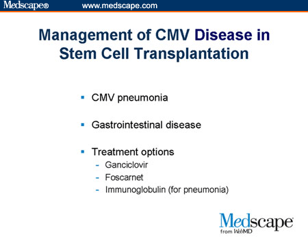 Cytomegalovirus Disease in Solid Organ and Stem Cell Transplantation