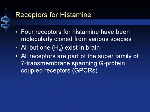 Histamine System Neurobiology: Key Regulator of Sleep-Wake Fx (Transcript)