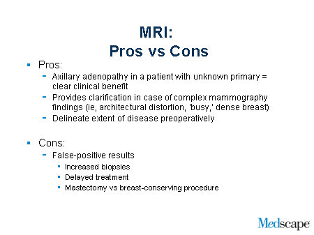 MRI for Patients With Breast Cancer (Slides with Transcript)