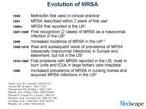 Why Has MRSA Become Such a Successful Pathogen, and Who Gets Infected?