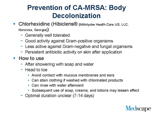 How Can MRSA Be Contained? The When, What, and Where of Therapy