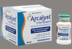 Arcalyst (rilonacept) dosing, indications, interactions, adverse ...