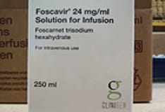 Foscavir Injection, Phosphonoformic acid (foscarnet) dosing ...