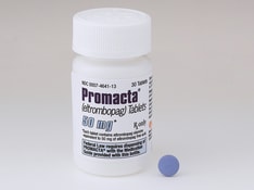 Promacta, Alvaiz (eltrombopag) dosing, indications, interactions ...