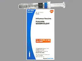 Flulaval Quad 2021-2022 (PF) Intramuscular: Uses, Side Effects ...