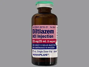 Cardizem, Cardizem CD (diltiazem) dosing, indications, interactions ...