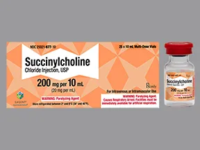 Anectine, suxamethonium (succinylcholine) dosing, indications ...