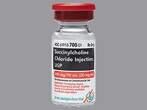 Anectine, suxamethonium (succinylcholine) dosing, indications ...