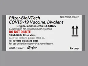 Pfizer COVID-19 Bivalent(12y Up)(PF)(EUA) Intramuscular: Uses, Side ...