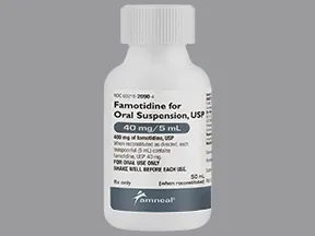 Pepcid AC, Zantac 360 (famotidine) dosing, indications, interactions ...