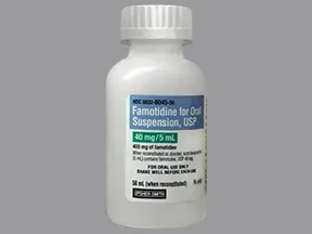 Pepcid AC, Zantac 360 (famotidine) dosing, indications, interactions ...
