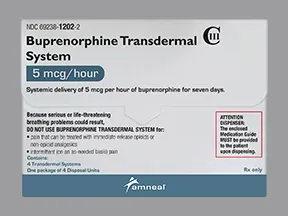 Buprenex (buprenorphine) dosing, indications, interactions, adverse ...
