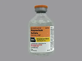 MgSO4 (magnesium sulfate) dosing, indications, interactions, adverse ...