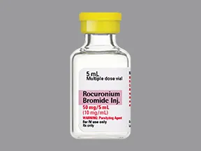 Rocuronium dosing, indications, interactions, adverse effects, and more