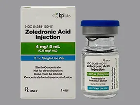 Reclast, Zometa (zoledronate) dosing, indications, interactions ...