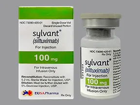 Sylvant (siltuximab) dosing, indications, interactions, adverse effects ...