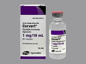 Corvert (ibutilide) dosing, indications, interactions, adverse effects ...