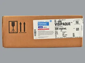 Visipaque (iodixanol) dosing, indications, interactions, adverse effects, and more