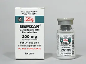 Gemzar Intravenous: Uses, Side Effects, Interactions, Pictures ...