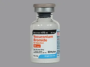 Vecuronium Dosing