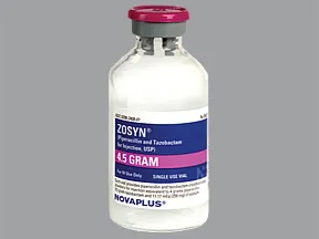 Zosyn Intravenous : Uses, Side Effects, Interactions, Pictures ...