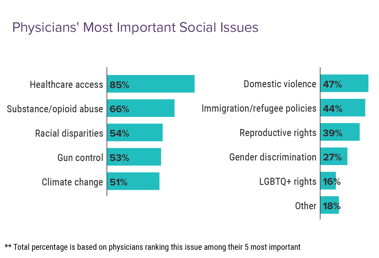 Physicians' Views on Today's Divisive Social Issues Report 2022: Strong ...