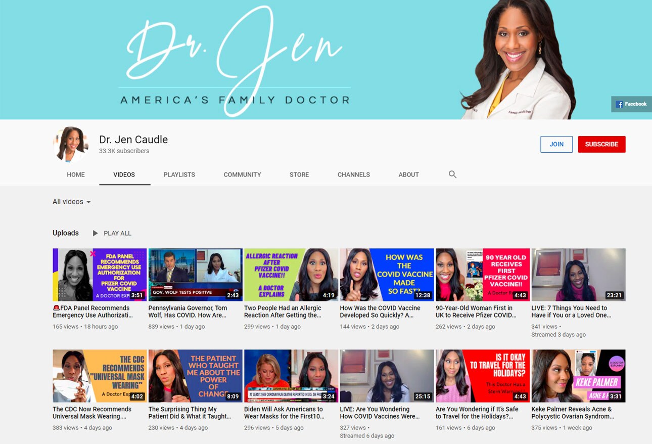 20 Top Black Physician Social Media Influencers