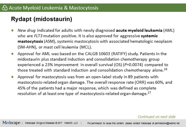 FDA Drug and Biologic Approvals: 2017 Midyear Review