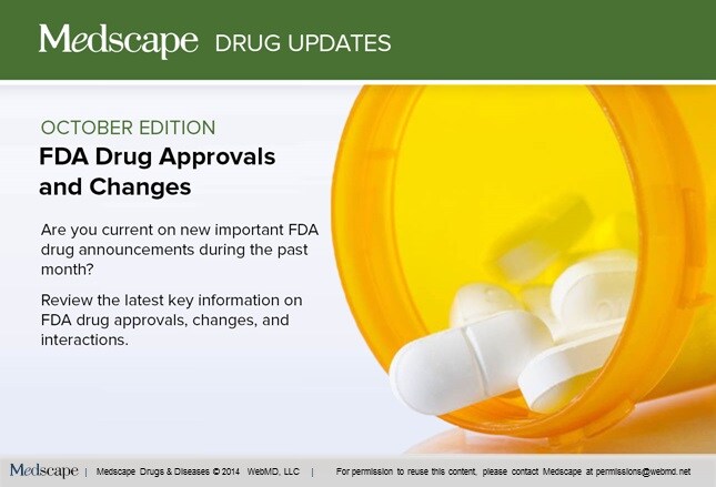 FDA Drug Approvals and Changes: October Edition