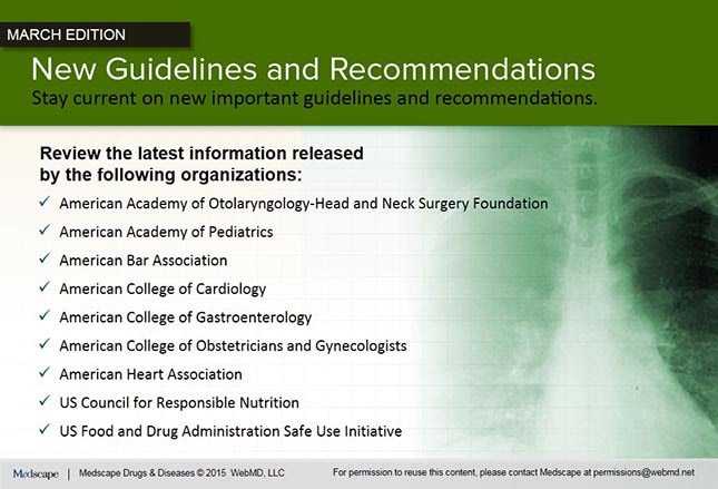New Guidelines and Recommendations