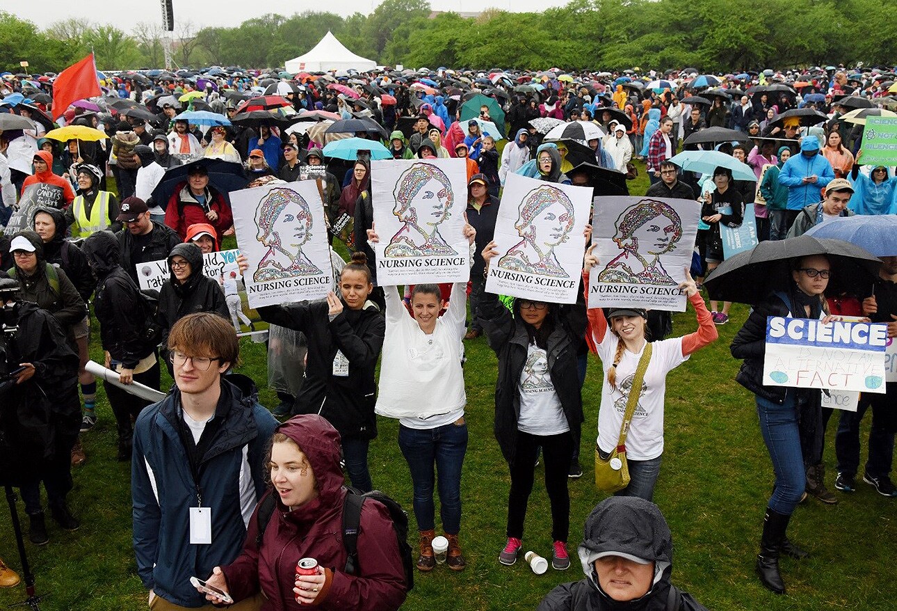 Healthcare on the March: Scenes From the March for Science