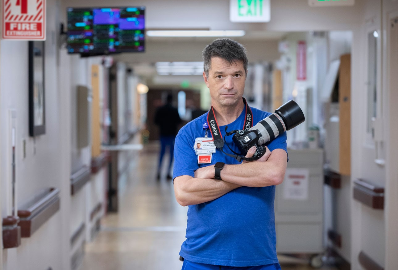 A Nurse's Camera Captures COVID