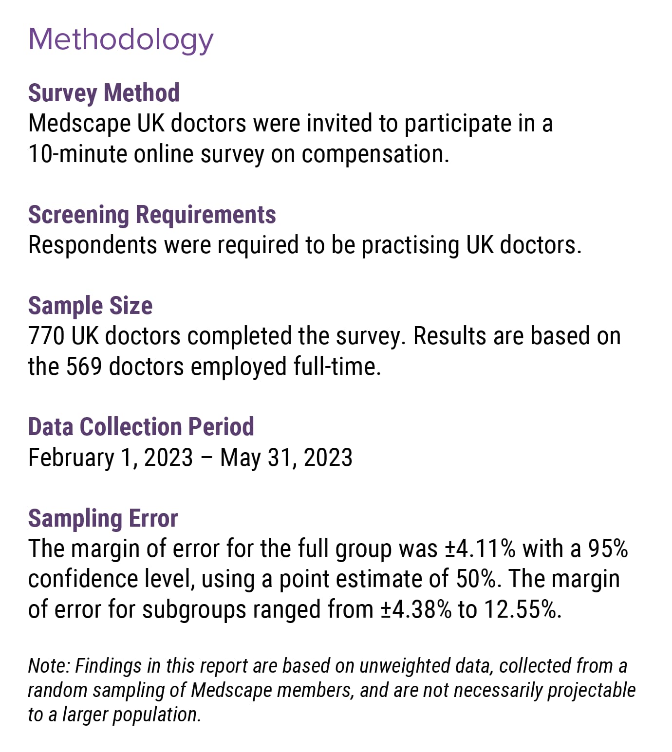 Medscape UK Doctors Compensation Report 2023