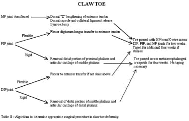 Claw Toe Treatment & Management: Approach Considerations, Medical ...