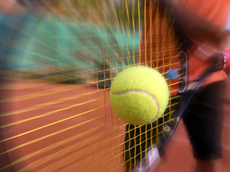 "Desmaiei enquanto jogava tênis"