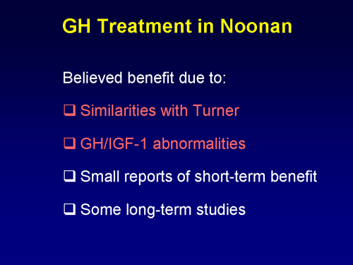 To Treat Or Not To Treat Short Stature In Noonan Syndrome Transcript