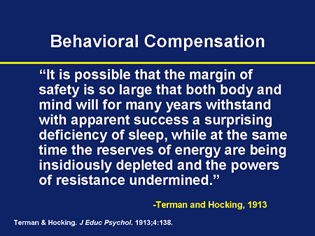 Sustaining Wakefulness in Excessive Sleepiness: Consequence Prevention