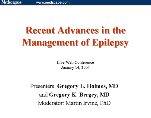 Recent Advances in the Management of Epilepsy (Live Web Conference)