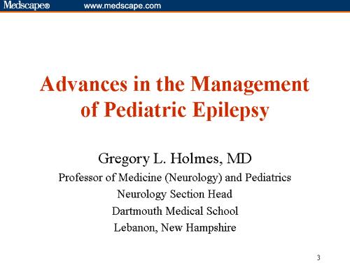 Recent Advances in the Management of Epilepsy (Live Web Conference)