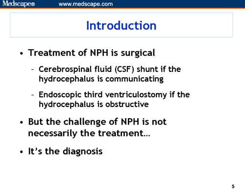 A "Reversible Dementia": Diagnosis and Management of Normal Pressure ...