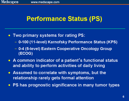PS2 Patients With Advanced NSCLC: Challenges and Therapeutic Options ...