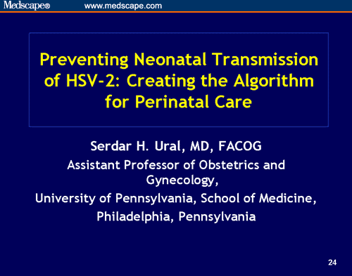 Genital Herpes and Pregnancy: Preventing Neonatal Transmission