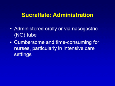 A New Option in IV Antisecretory Therapy: Implications for Surgical...