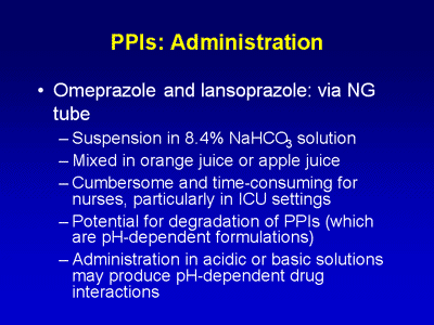 A New Option in IV Antisecretory Therapy: Implications for Surgical...