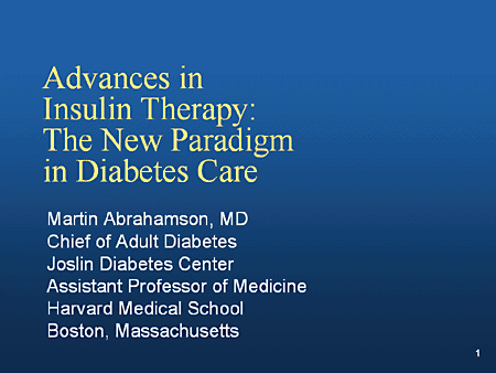 Mission Control: New Approaches to Glycemic Management in Diabetes