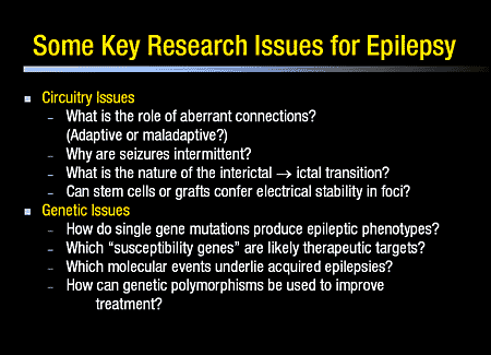 Innovative Epilepsy Therapies for the 21st Century - Part 1